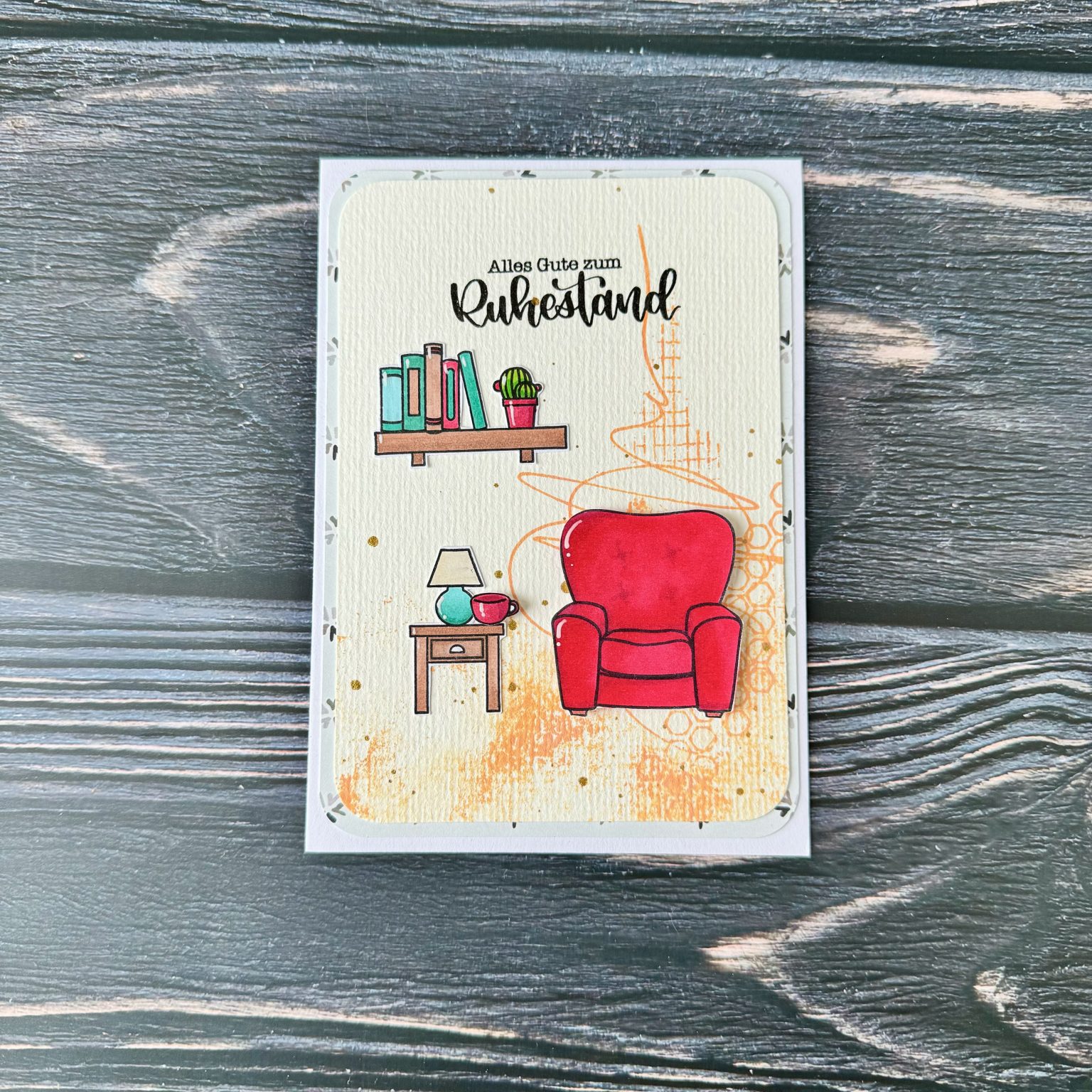 Abschiedskarte für Kollegen - SuGar Design Kreativ